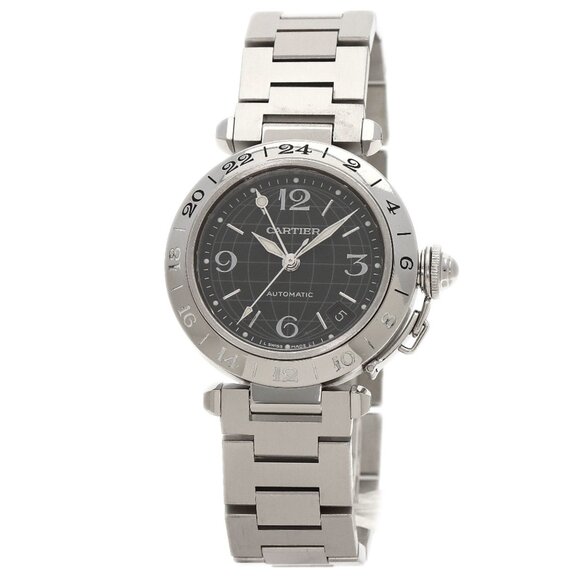 Cartier | Accessories | Cartier W379m7 Pasha C Meridian Watch Stainless ...